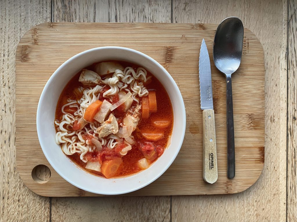 Potage au poulet simple et rapide - Inspirations Cuisine